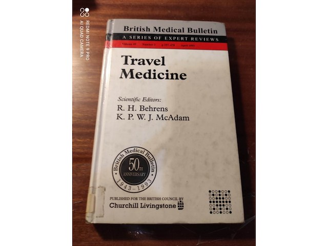 Travel Medicine Behrens McAdam