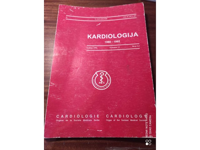 Kardiologija 1980 1992 broj 3 - 4