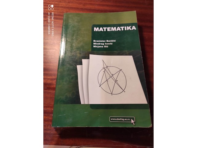 Matematika Boričić Ivović Ilić