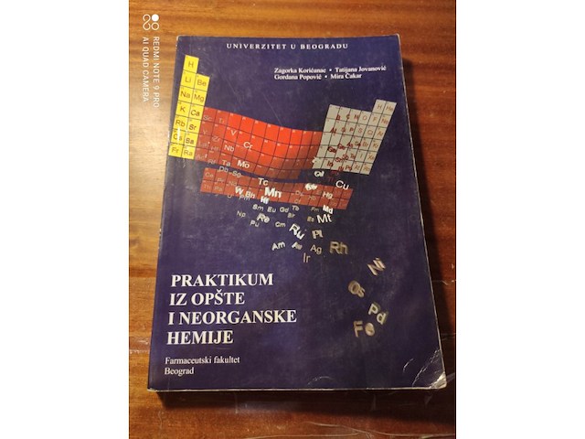 Praktikum iz opšte i neorganske hemije Korićanac