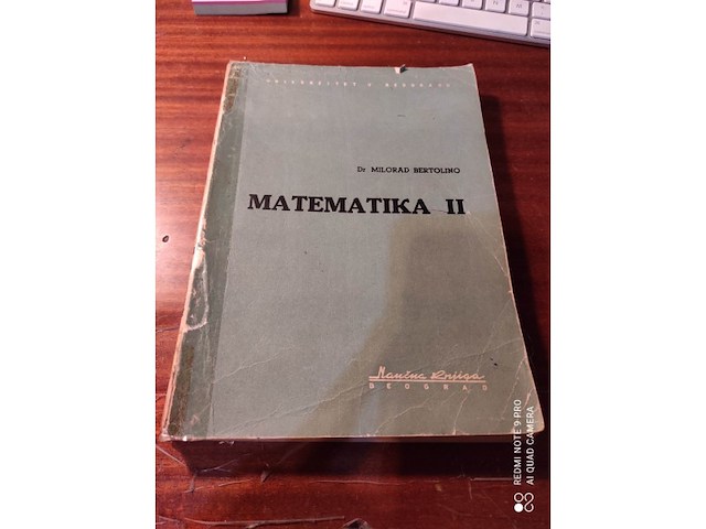 Matematika II Bertolino