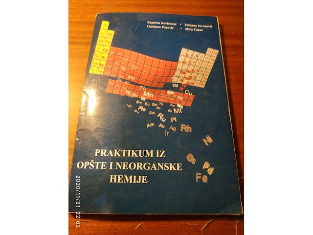 Praktikum iz opšte i neorganske hemije Korićanac