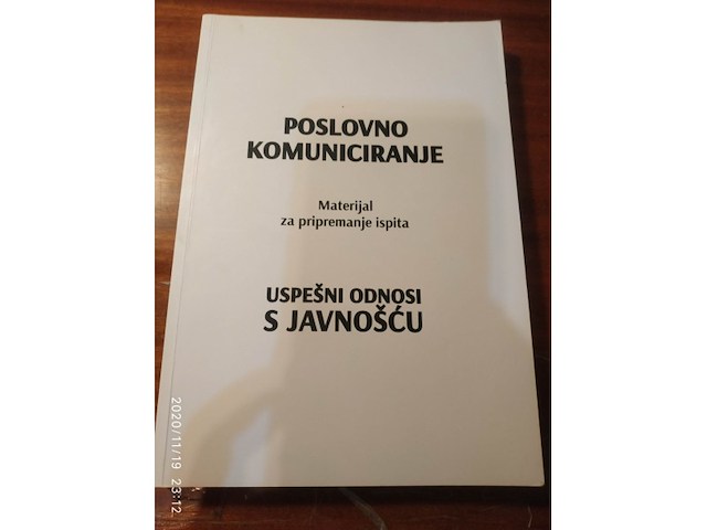 Poslovno komuniciranje