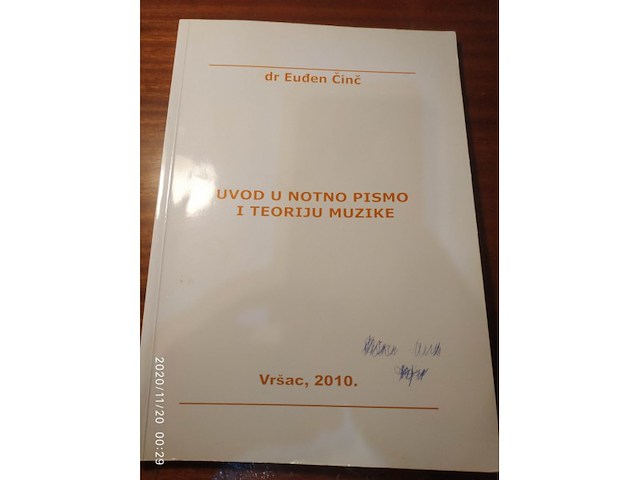 Uvod u notno pismo i teoriju muzike Činč