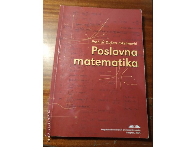 Poslovna matematika Joksimović