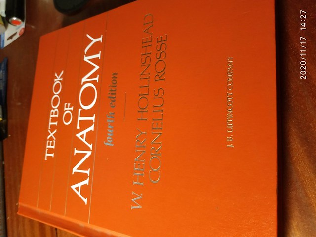 Textbook of anatomy Rosse