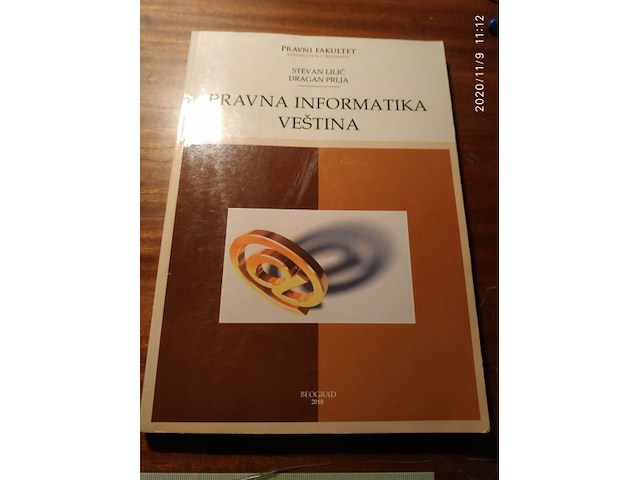 Pravna informatika veština Lilić Prlja