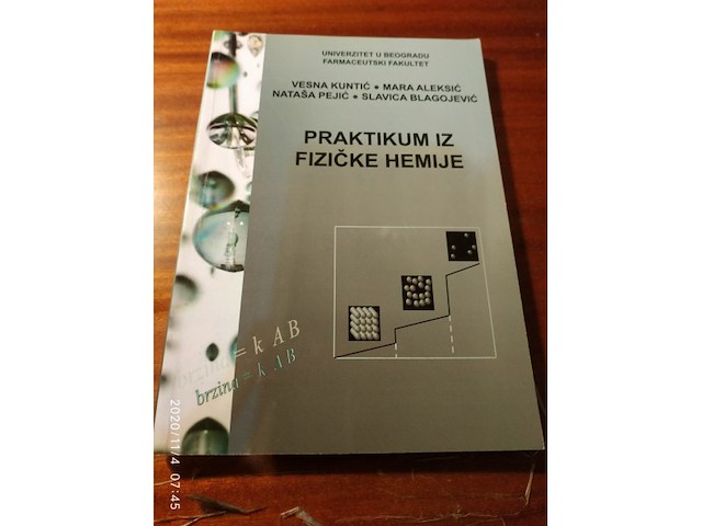 Praktikum iz fizičke hemije Kuntić Aleksić Pejić