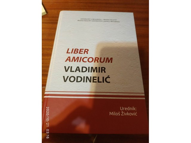 Liber Amicorum Vladimir Vodinelić