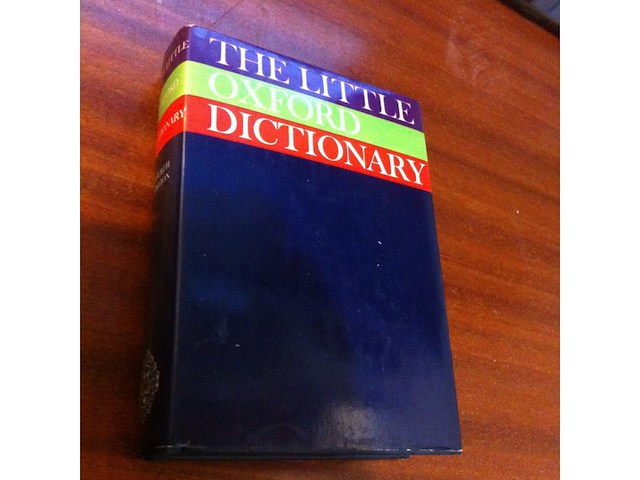 The little Oxford dictionary