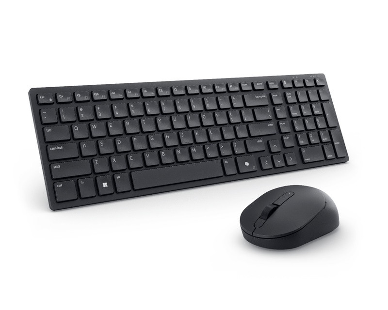 DELL - KM555 Silent US tastatura + miš crna