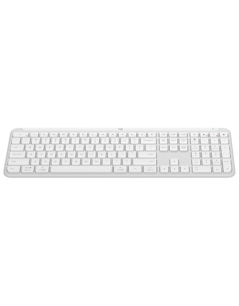 LOGITECH K950 Wireless White US tastatura bela