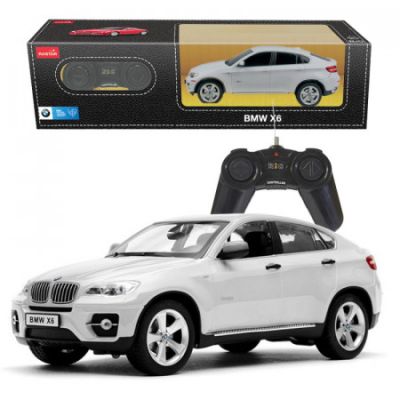 Auto na daljinski BMW X6 1:24, Rastar White