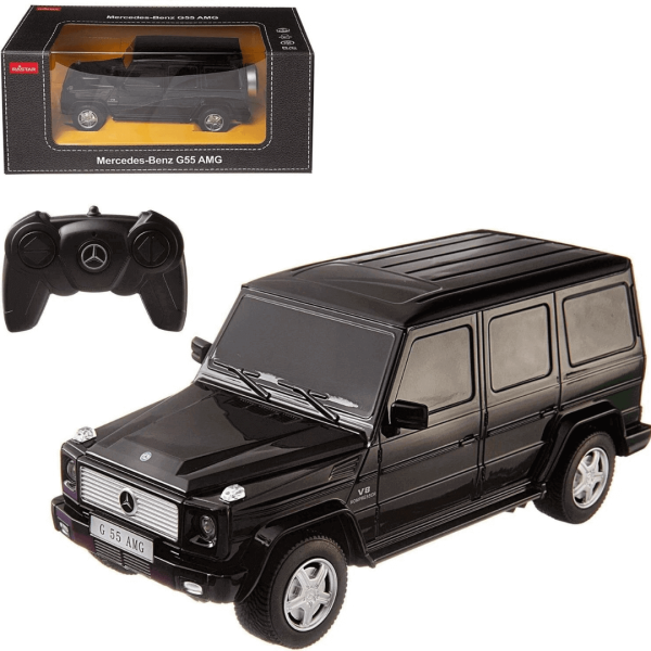 Auto na daljinski MERCEDES G55 1:24, Rastar Black