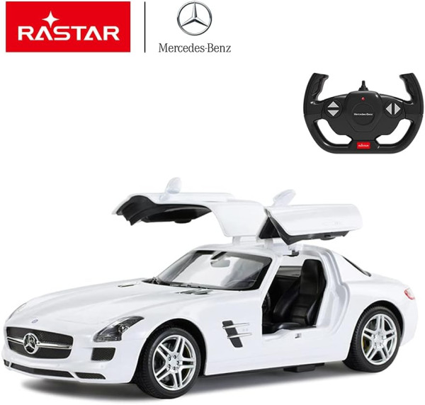 Auto na daljinski MERCEDES SLS 1:14, Rastar Beli