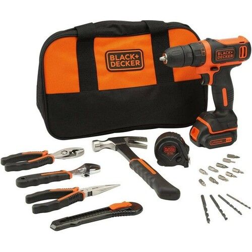 Black & Decker AKU BUŠILICA – SET TORBA