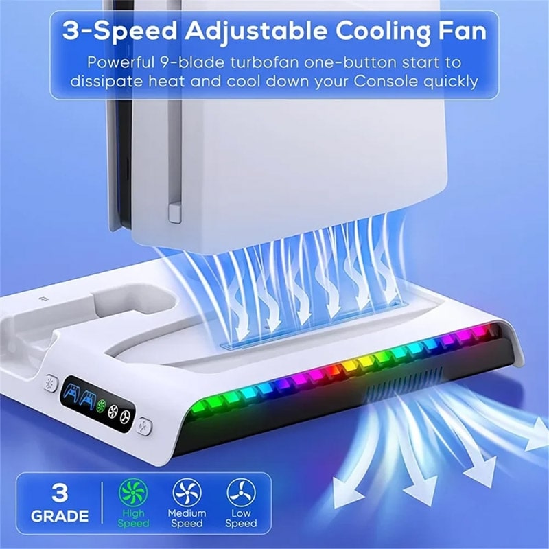 Stalak iPage PG-P5S006 multifunkcionalni RGB za PS