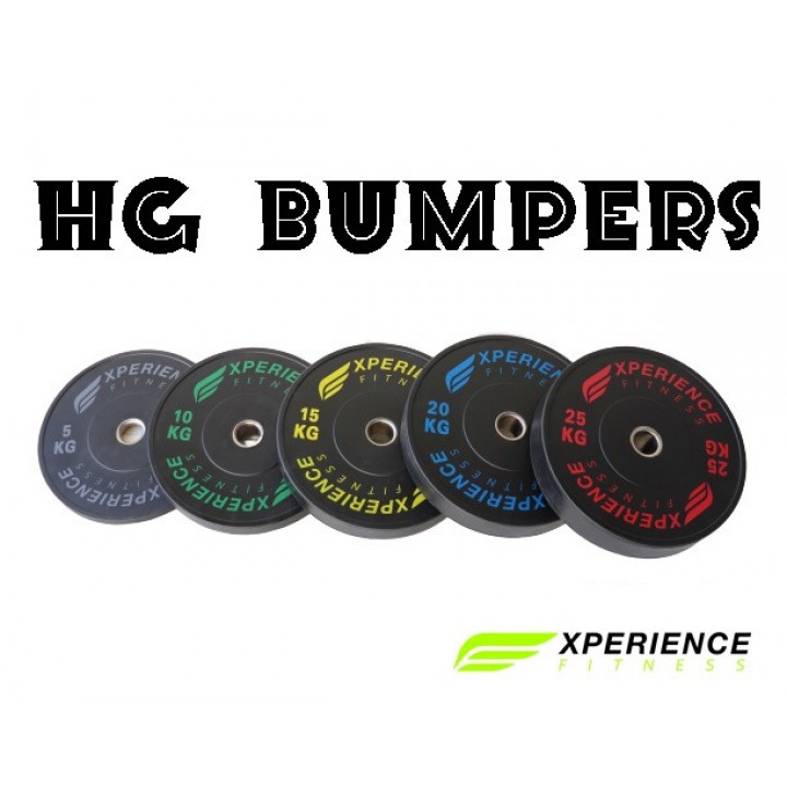 SET BUMPER TEGOVA EXPERIENCE FITNESS 150 KG