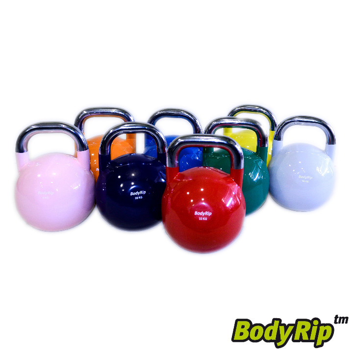 TAKMIČARSKI KETLBELI BODYRIP SET OD 8 DO 32 KG