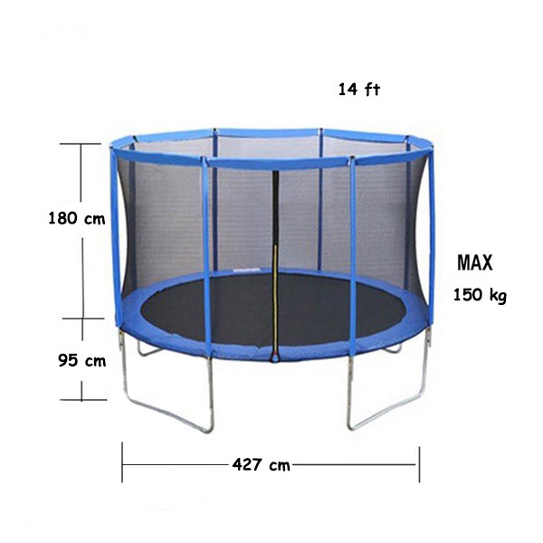 Trambolina 14ft 427x275cm OUT0003