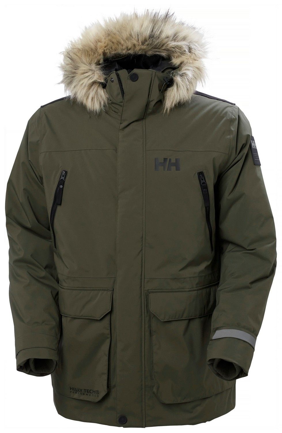 Helly Hansen REINE PARKA, muška jakna, zelena