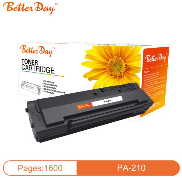 Toner BetterDay P2200/P2500/M6500 PA-210 PA210 zam. kaseta za Pantum 1.6k