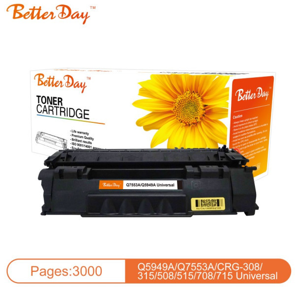 Toner BetterDay 1160/1320/P2015 Q5949A/Q7553A zam. kaseta za HP 3k