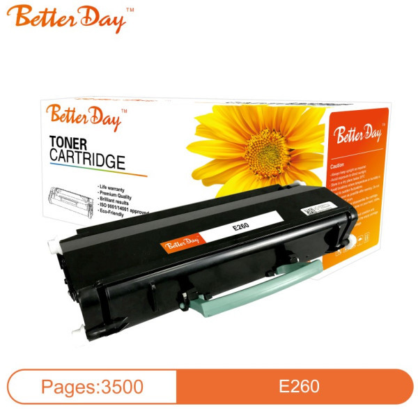 Toner BetterDay E260 E260A21A zam. kaseta za LEXMARK 3.5k