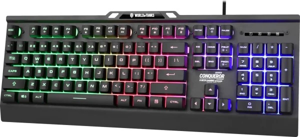 Tastatura YENKEE YKB WT200US CONQUEROR membranska, pozadinsko osvetljenje