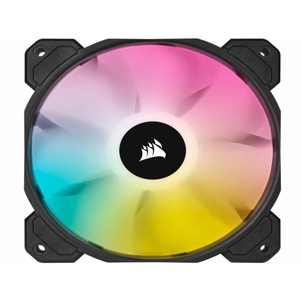 Kuler za PC CORSAIR SP120 RGB ELITE/120mm x 25mm/RGB/crna