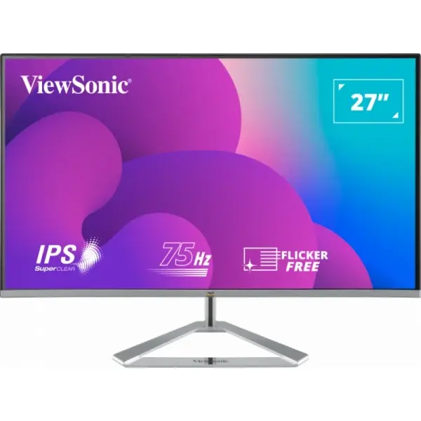 Monitor 27 ViewSonic VX2776-SMH 1920x1080/Full HD/4ms/IPS/75Hz/VGA/2xHDMI/Frameless/zvučnici