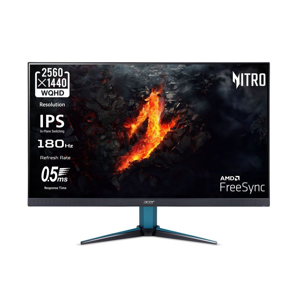 Monitor ACER Nitro VG271UM3bmiipx 27"/IPS/2560x1440/180Hz/1ms VRB/HDMIx2,DP/Freesync/VESA/crna