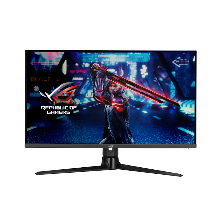 Monitor ASUS ROG XG32UQ 32"/IPS/3840x2160/160Hz/1ms GtG/HDMIx2,DP,USB/Gsync,freesync/visina/crna