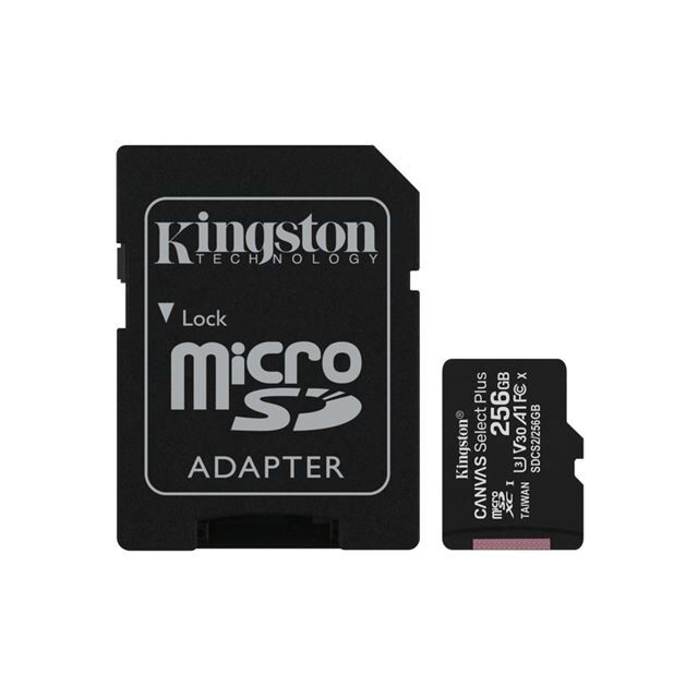 Memorijska kartica Kingston SD MICRO 256GB Class 10 UHS-I + ad