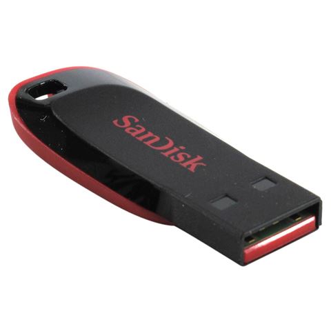 USB FD 32GB SanDisk Cruzer Blade SDCZ50-032G-B35