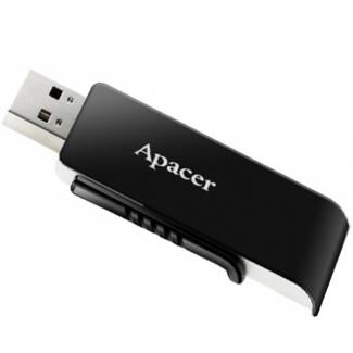 APACER 64GB AH350 USB 3.2 flash crni AP64GAH350B-1