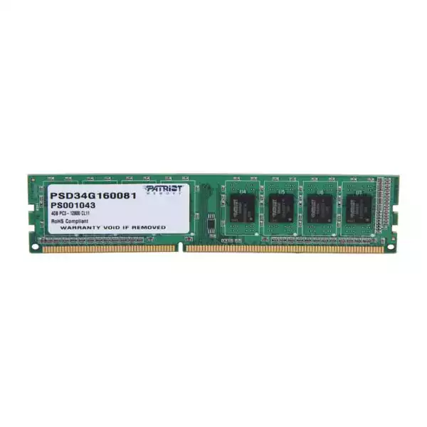 Memorija DDR3 4GB 1600MHz Patriot Signature PSD34G160081