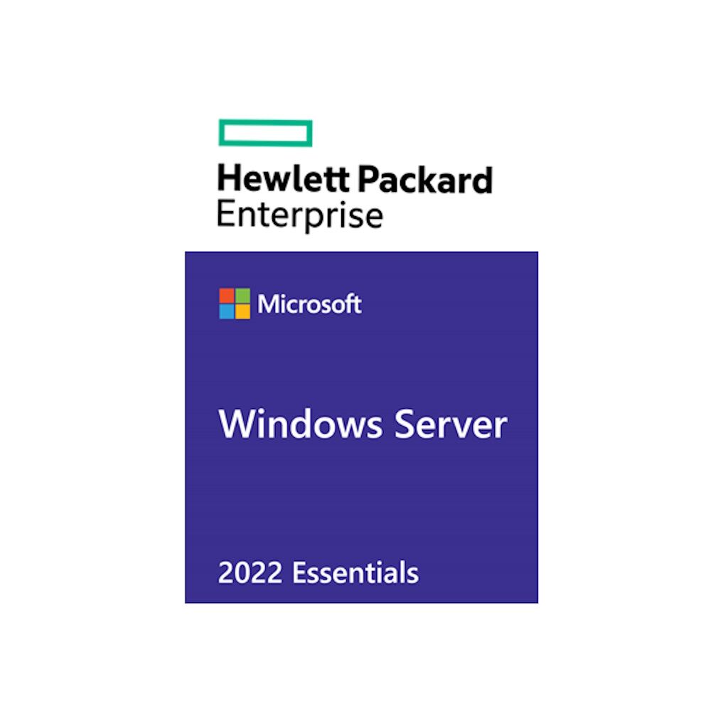 Licenca HPE Windows Server 2022 / Essentials edition / 1 CPU (10 Core) / Reseller Option Kit