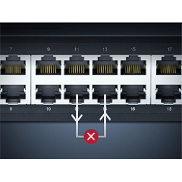 Cudy GS1024L, 24-Port 10/100/1000M Gigabit 16x Gbit RJ45 Rackmount Switch