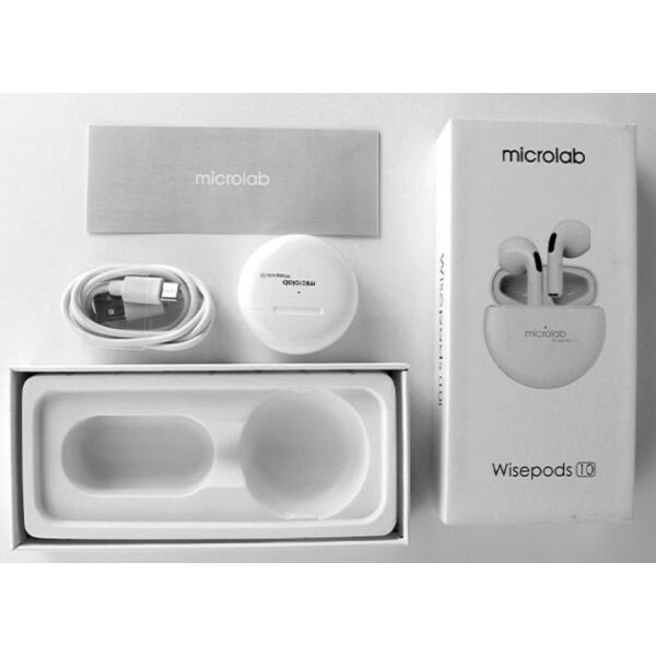 Microlab Wisepods10 bluetooth V5.0 slusalice, TWS, Touch control