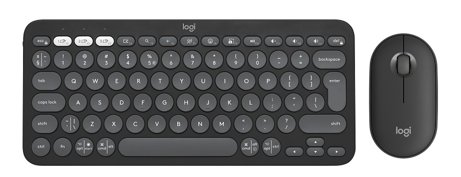 Logitech Pebble2 Combo Graphite US