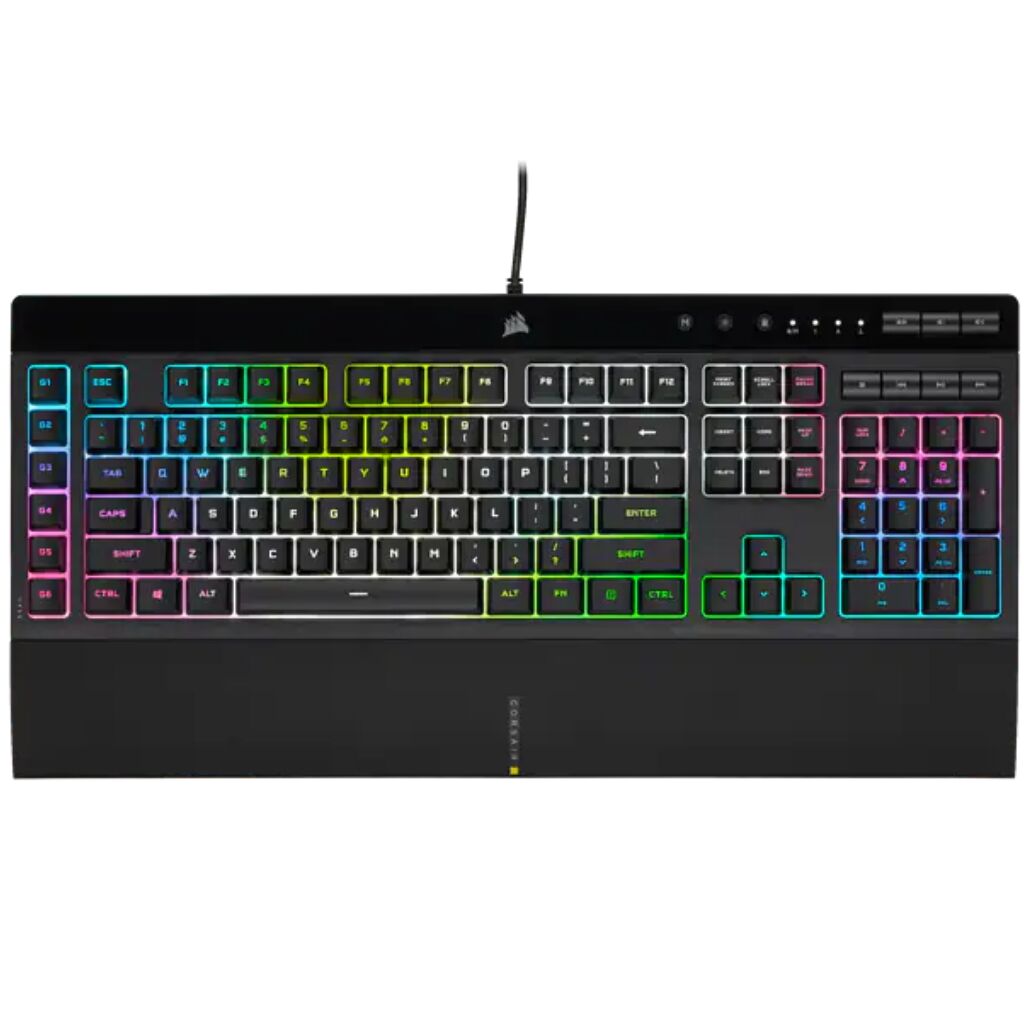 Tastatura CORSAIR K55 RGB PRO XT žična/CH-9226715-NA/gaming/RGB/crna