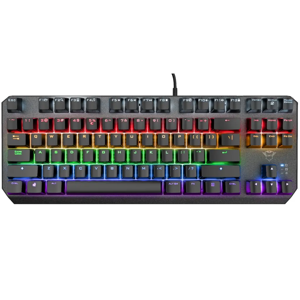 Tastatura TRUST GXT 834 CALLAZ mehanicka/crna