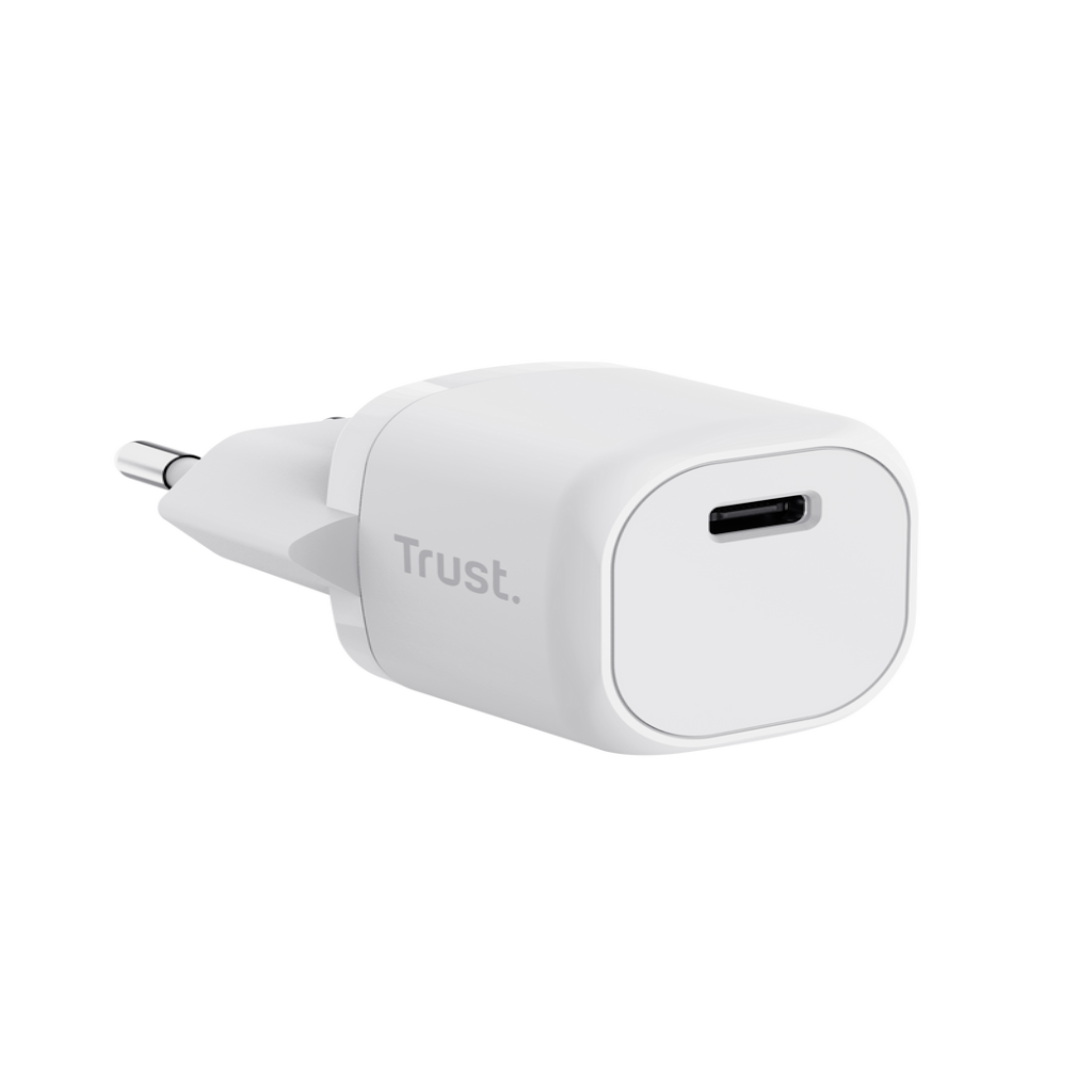 Punjač TRUST MAXO 20W USB-C/smartphone/bela