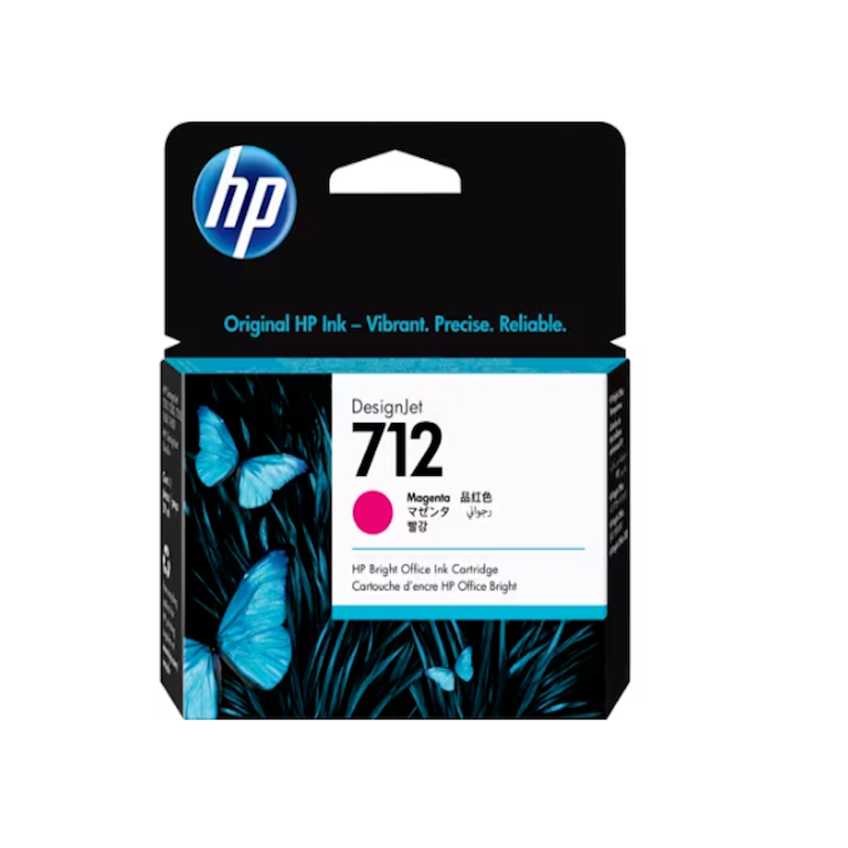 HP 712 29-ml Magenta DesignJet Ink Cartridge