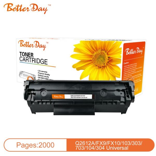 Toner BetterDay Q2612A/FX10 zam. kaseta za HP 2k