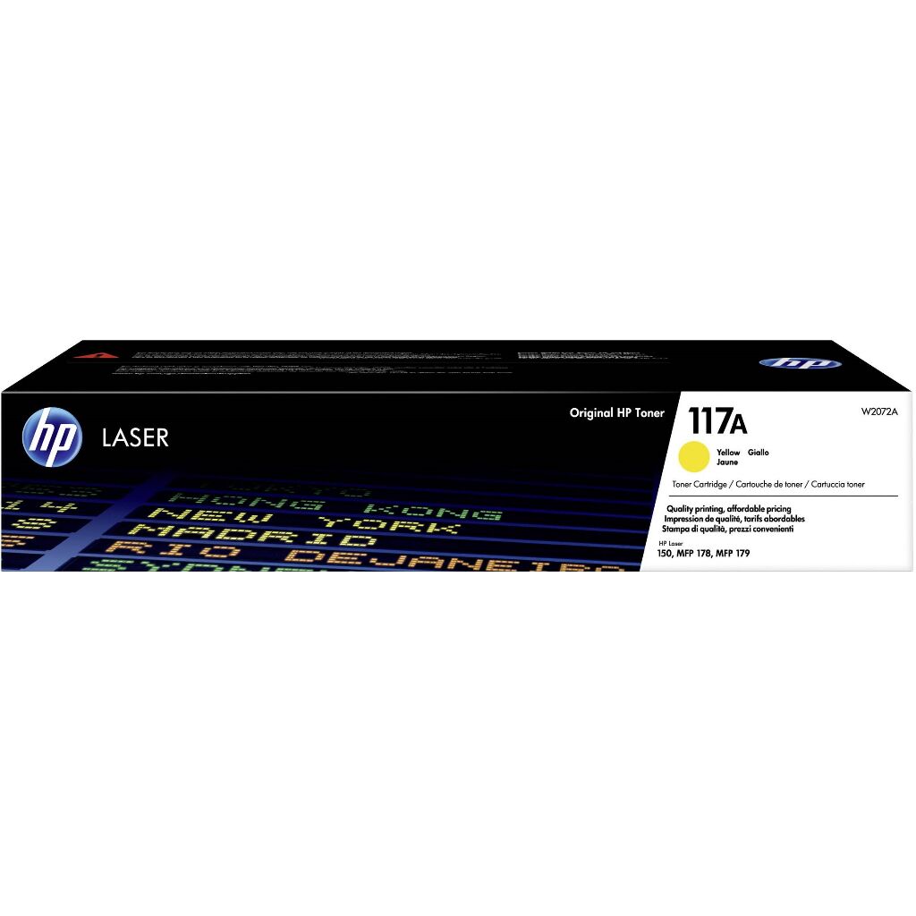 Toner HP 117A/žuta