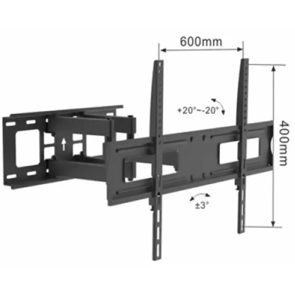 Nosač za TV Linkom 37-75/max vesa 600x400/50kg/zglobni