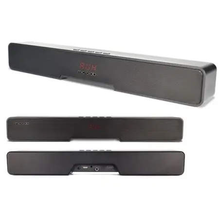 Bluetooth speaker soundbar Microlab Onebar02 LED 2x15W/USB/HDMI/AUX/Optical/Coaxial Crni