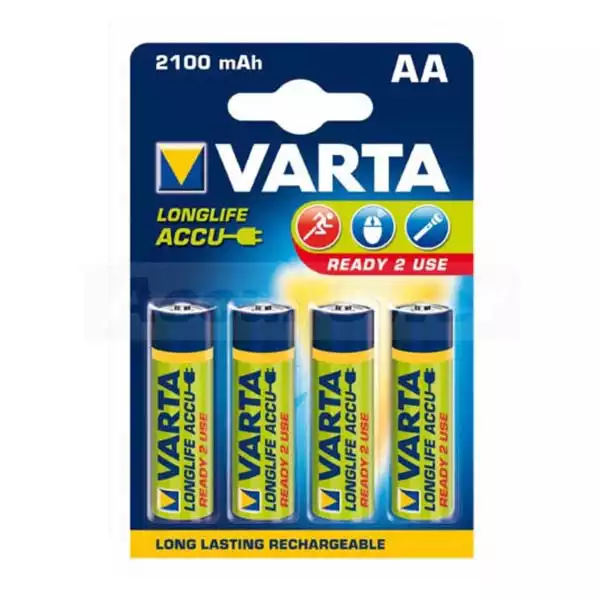 Punjiva baterija Varta AA HR06 2100mAh 1/4